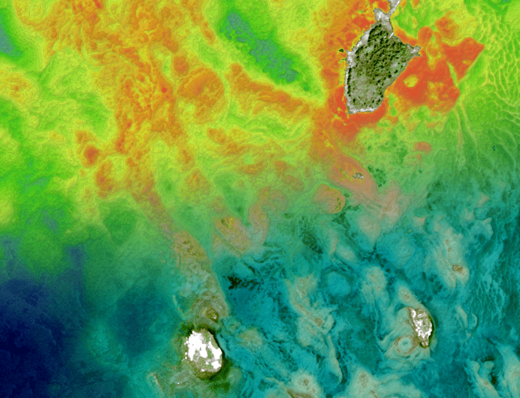 Satellite-Derived Bathymetry - TCarta Satellite-Based Hydrospatial Tech